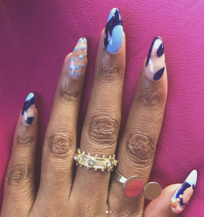 Manicures Are Non-Essential But For Latinas, Acrylic Nails Have Always ...