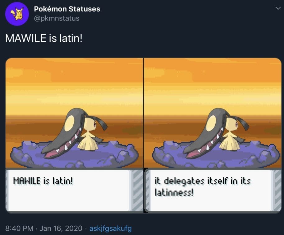 I Was Today Years Old When I Found Out This mexican Pokémon 🎮 Mitu